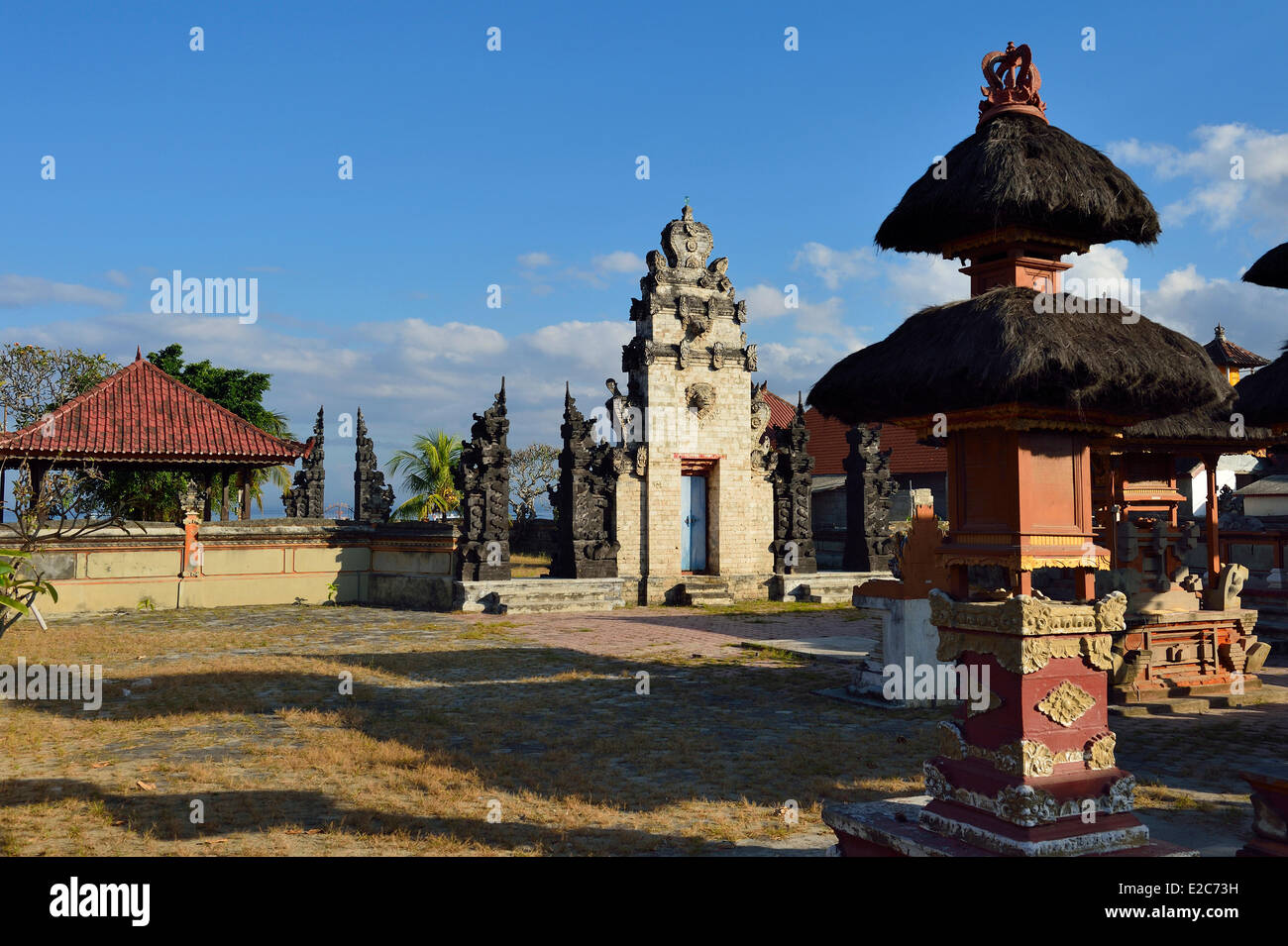 Indonesia, Bali, Nusa Lembongan Island, Pura Segara temple Stock Photo ...