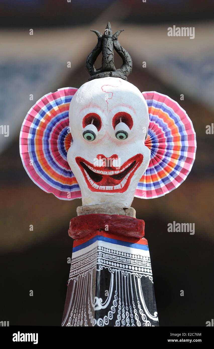 China, Qinghai, Amdo, Tongren (Rebkong), Lower Wutun monastery, Losar ...