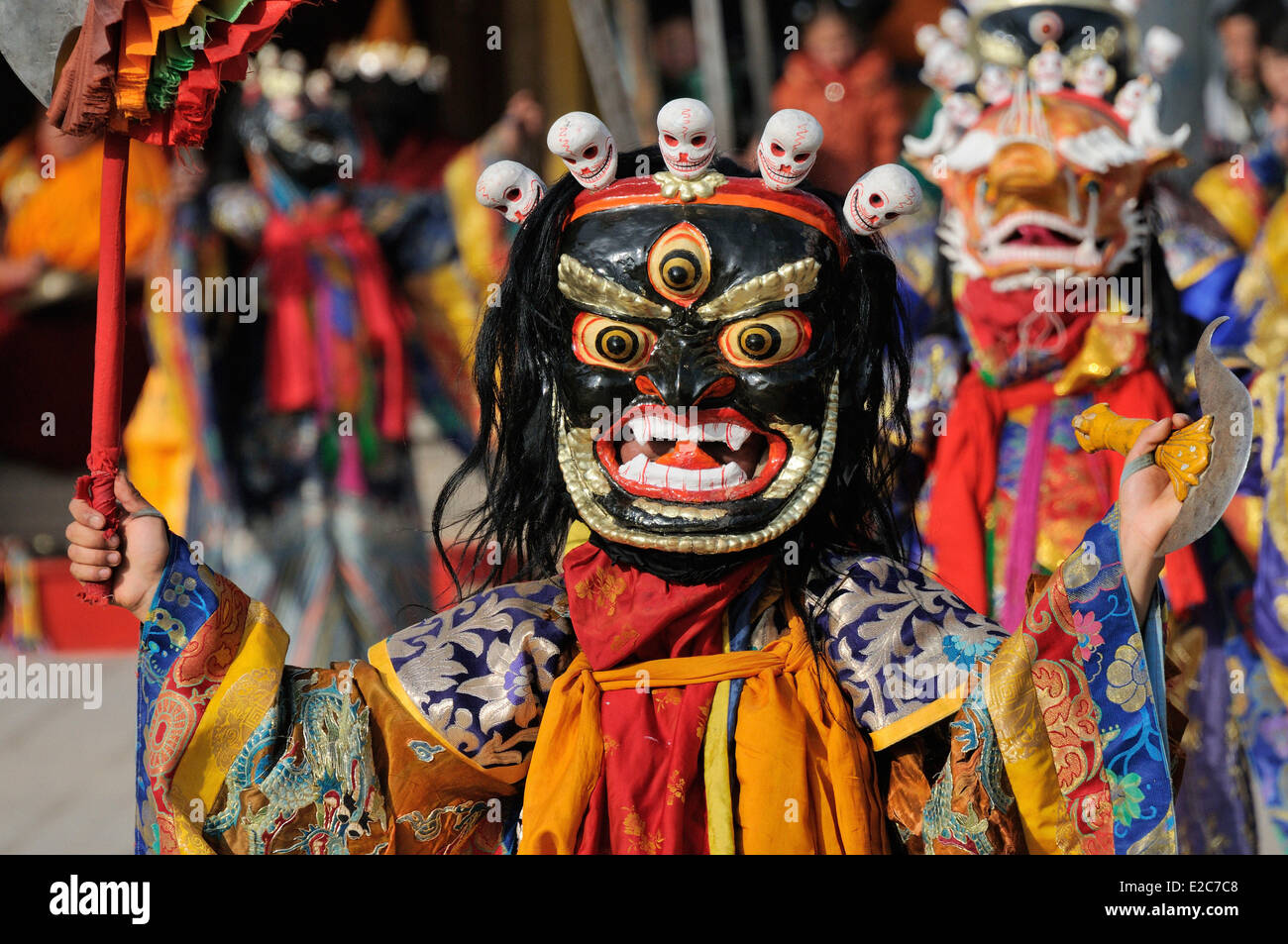China qinghai amdo tongren monastery hi-res stock photography and ...