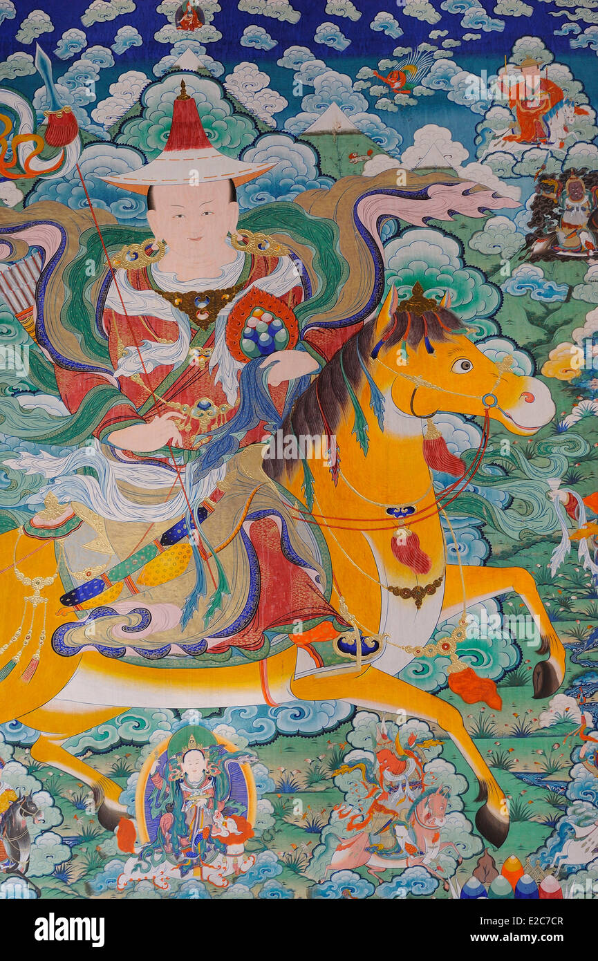 China, Qinghai, Amdo, Tongren, Monastery of Rongwo (Longwu Si ...