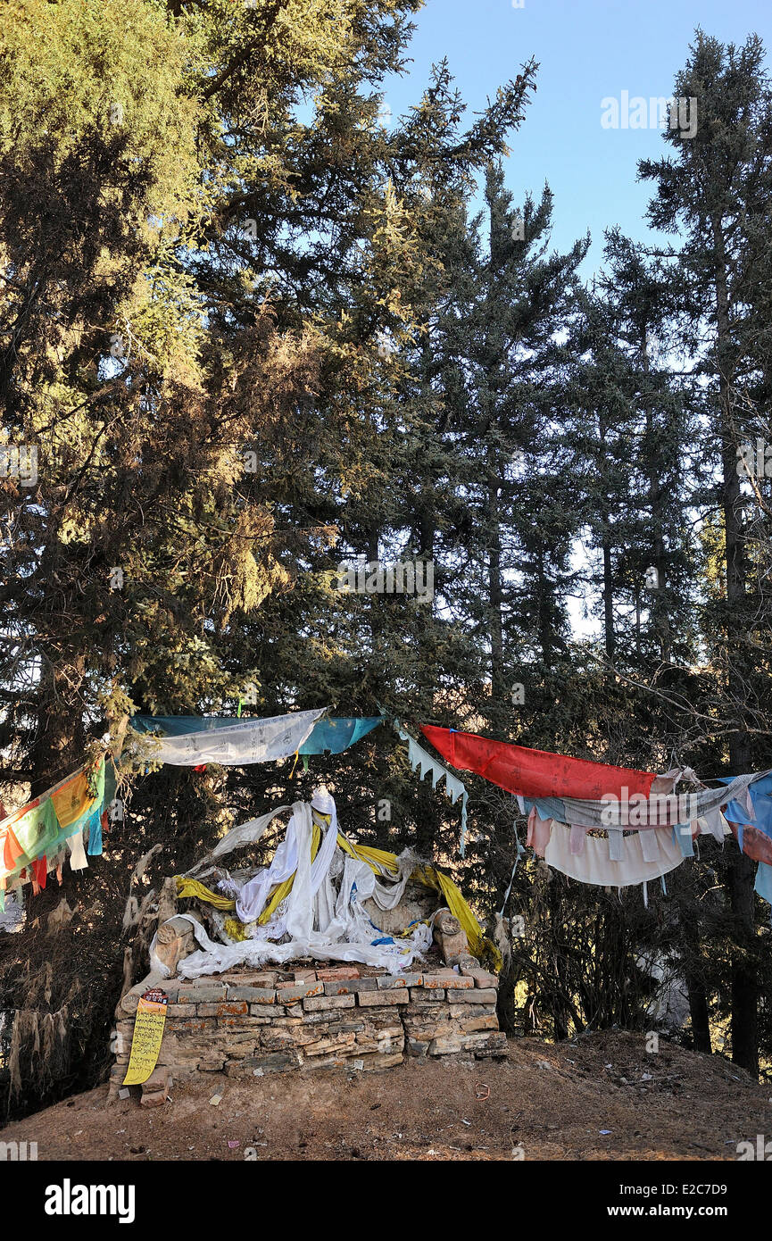 China, Qinghai Province, Amdo, Tongren (Rebkong) county, Tashi Kyil ...