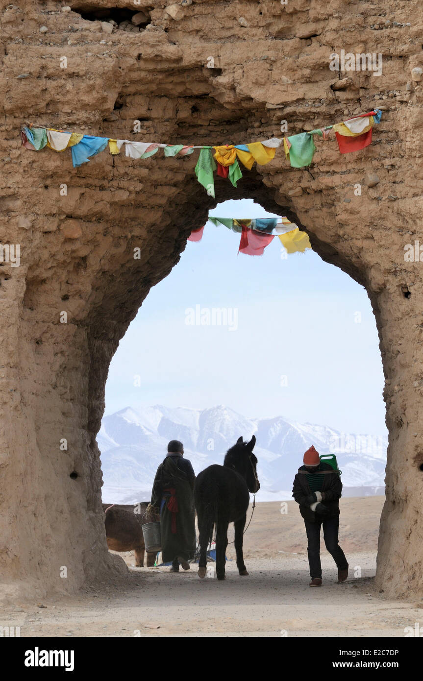 China, Gansu Province, Amdo, Xiahe county, Karnang (Bajiao), 2000 years ...