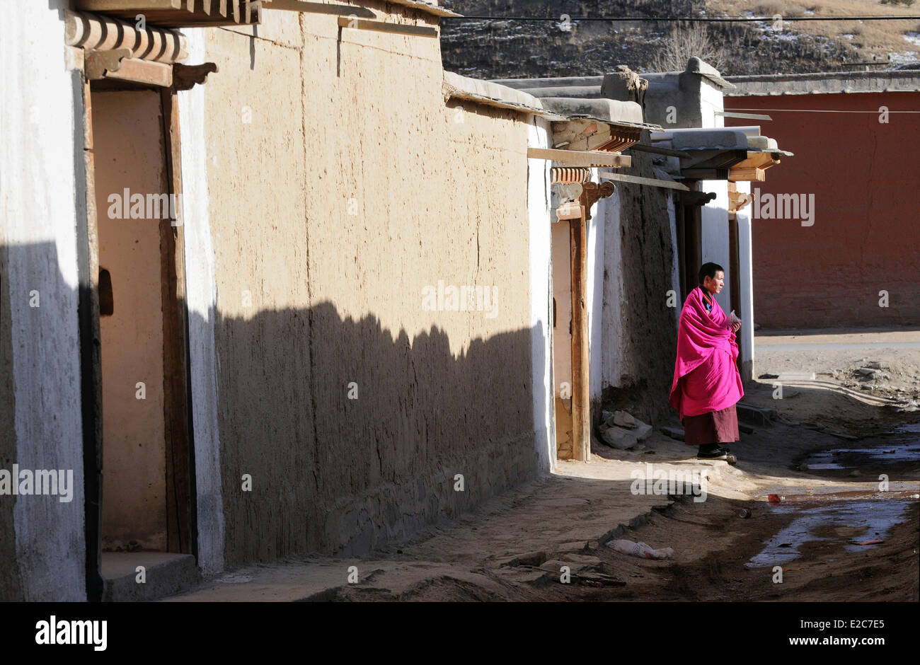 China, Gansu Province, Amdo, Xiahe, Monastery of Labrang (Labuleng Si ...