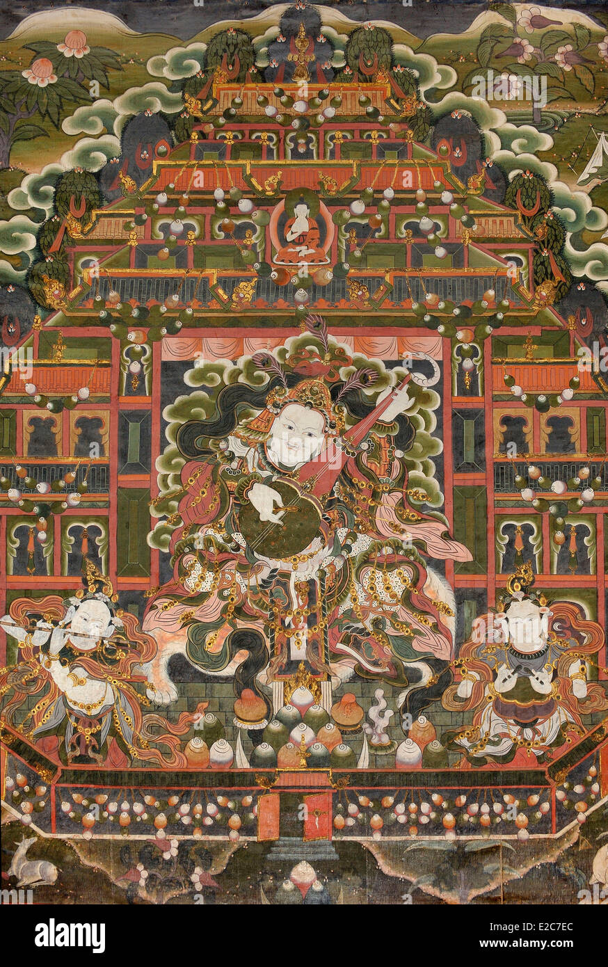 China, Gansu Province, Amdo, Xiahe, Monastery of Labrang, Medical ...