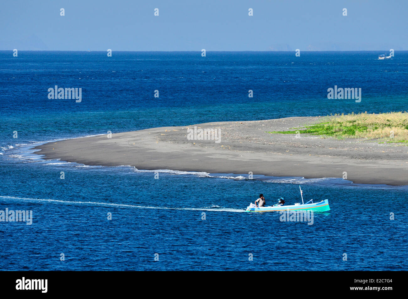 Indonesia, Lombok, the bay of Labuhan Lombok Stock Photo - Alamy