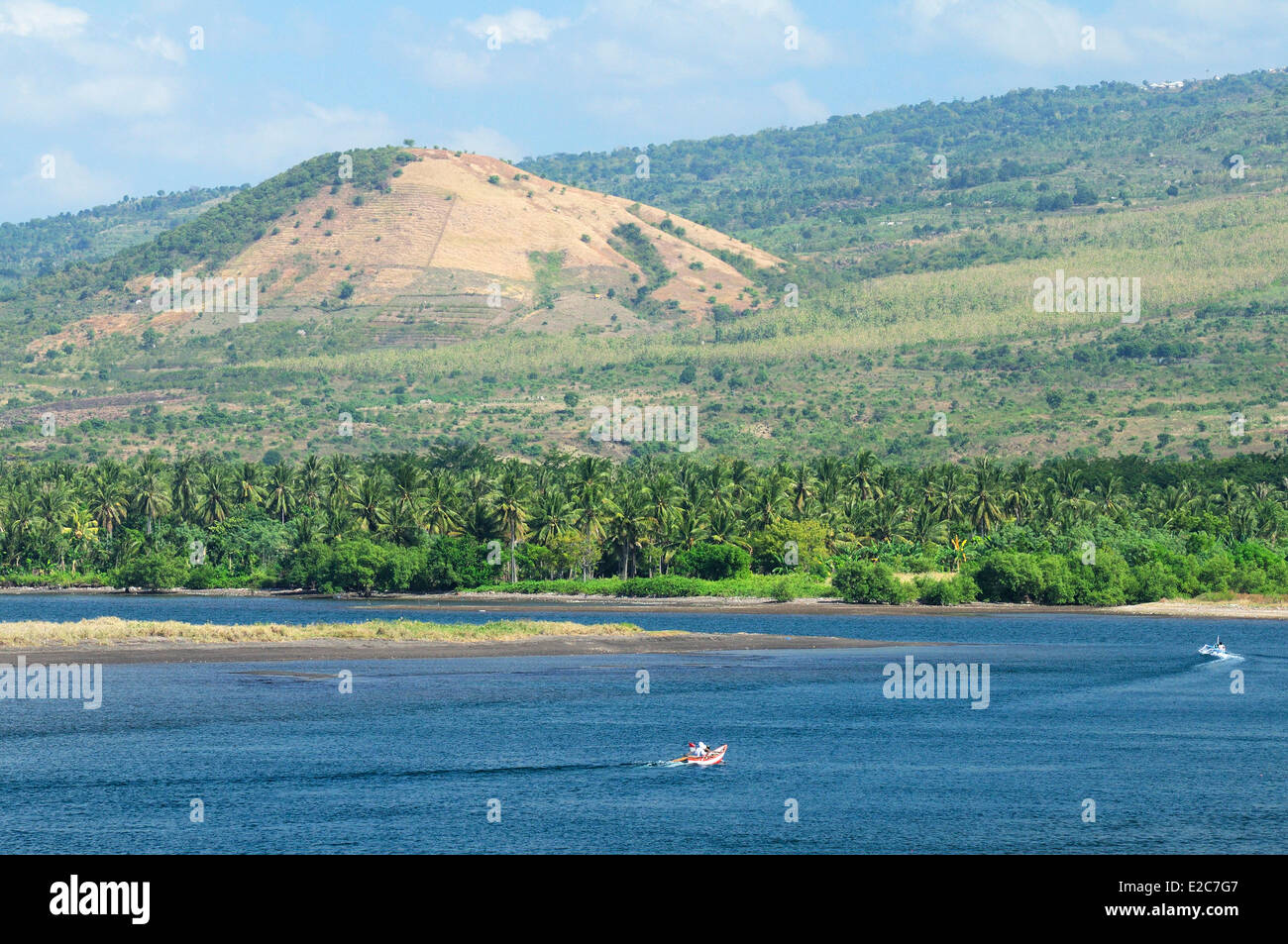 Indonesia, Lombok, the bay of Labuhan Lombok Stock Photo - Alamy