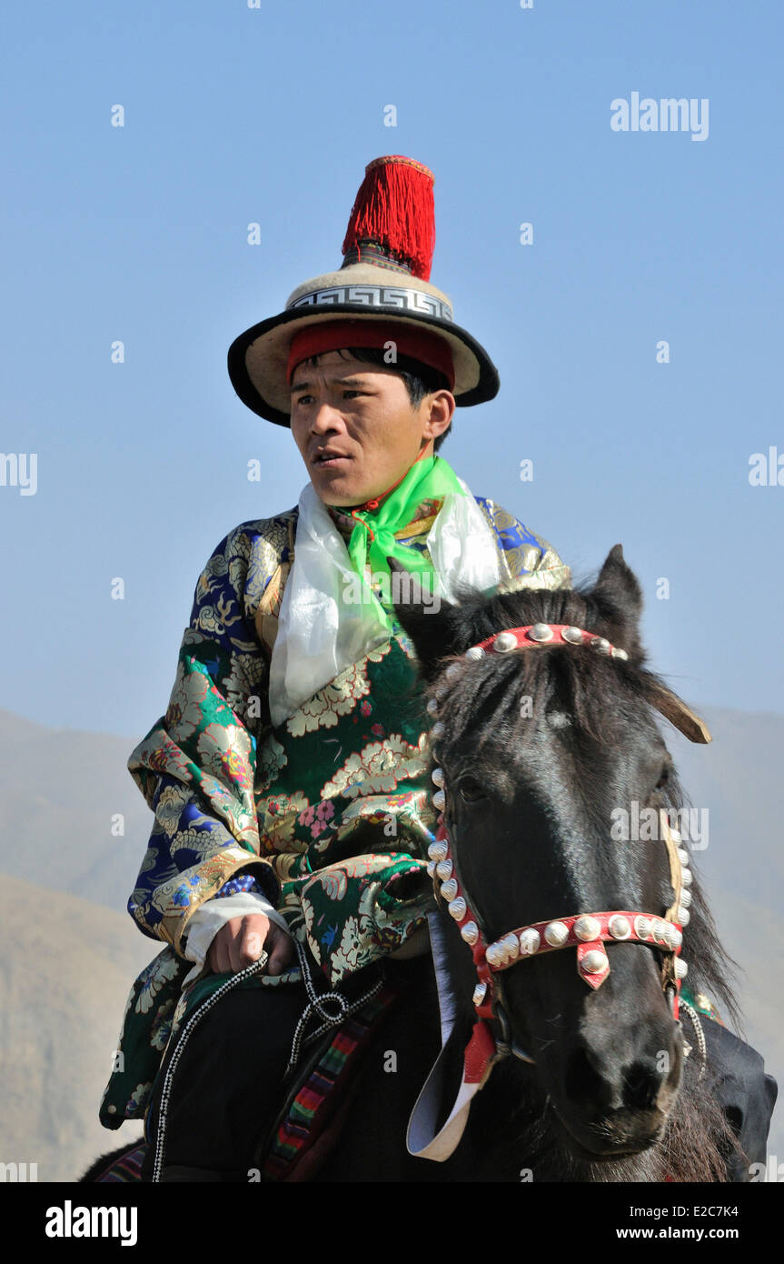 Tibetan horse hi-res stock photography and images - Alamy