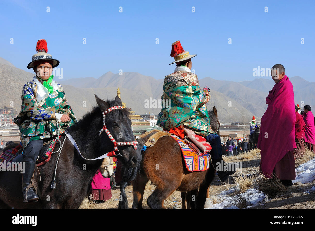 Tibetan horse hi-res stock photography and images - Alamy