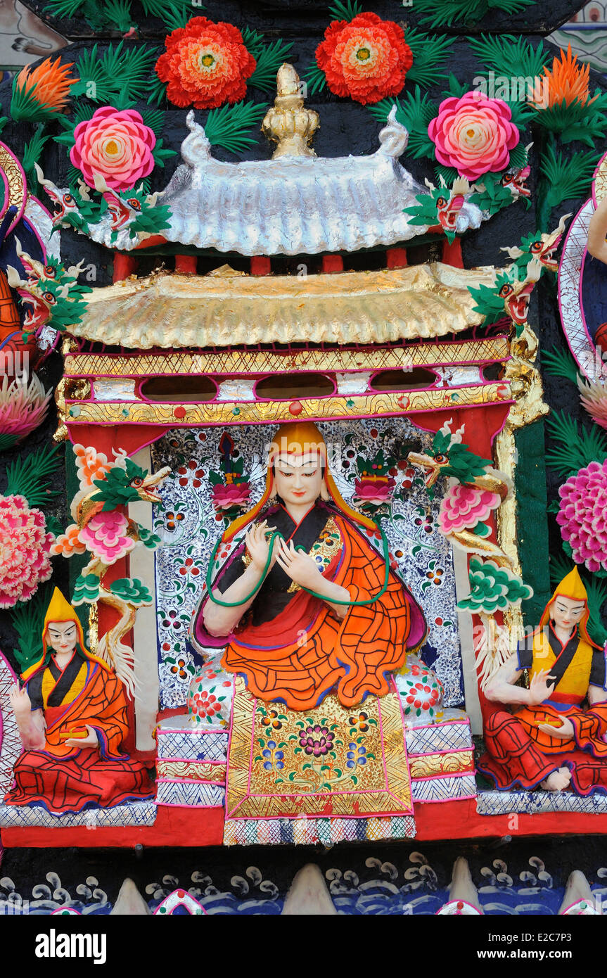 China, Gansu Province, Amdo, Xiahe, Monastery of Labrang, Losar ...