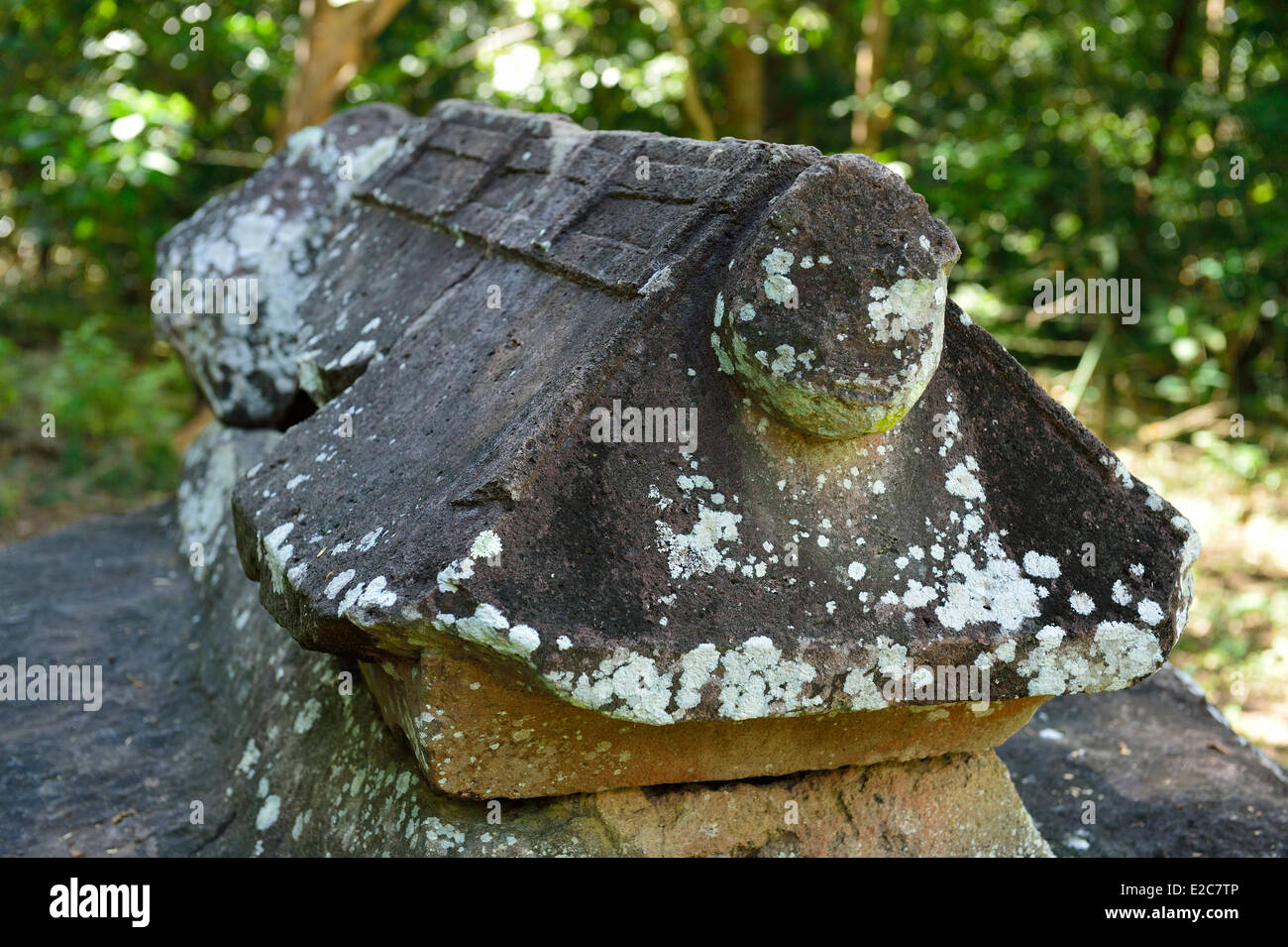Indonesia, Sumbawa, Sumbawa Besar surroundings, the sarcophagus of Aik ...