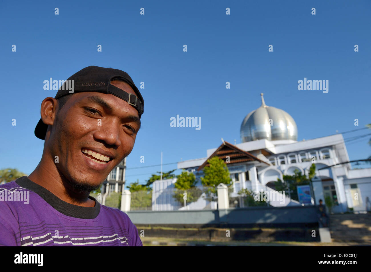 Indonesia, Sumbawa, Dompu, the Masjid Agung mosque Stock Photo - Alamy