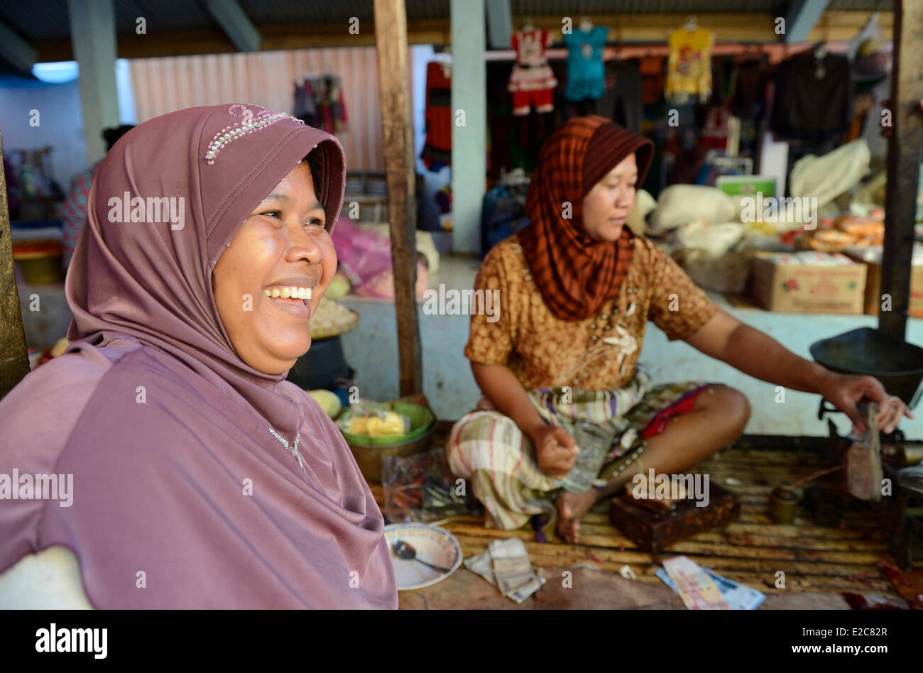 Indonesia, Sumbawa, Dompu, the market Stock Photo - Alamy