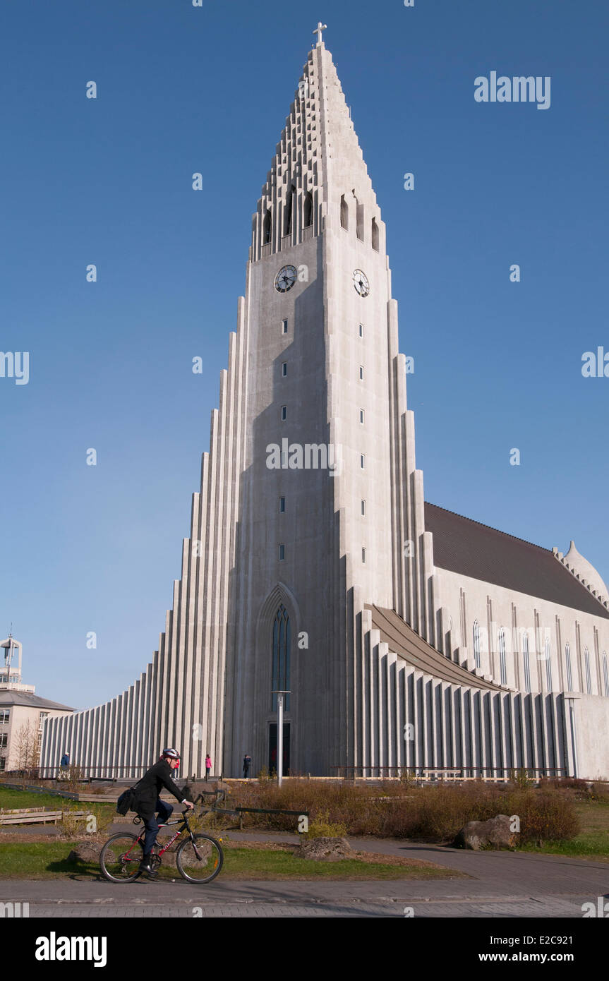 Iceland, Reykjavik, Church of Hallgrimur Stock Photo - Alamy