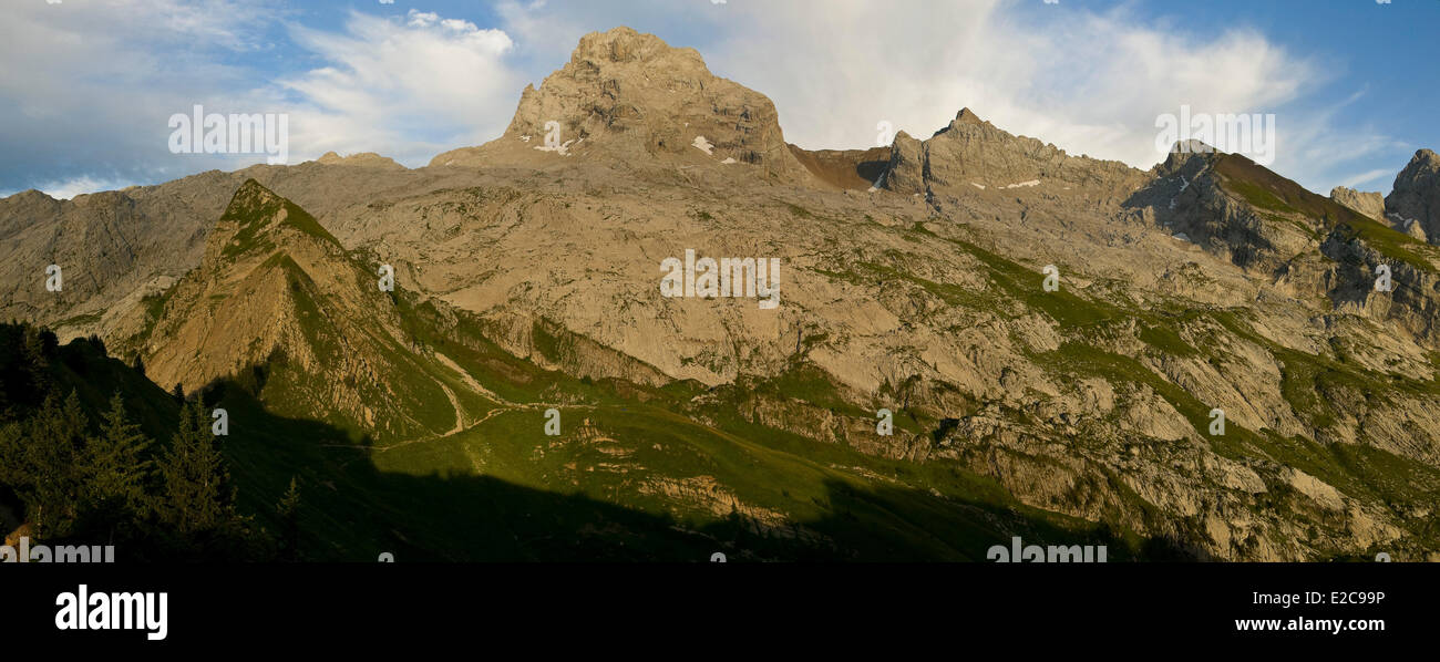 France, Haute Savoie, Massif des Aravis, Point Percee Stock Photo - Alamy