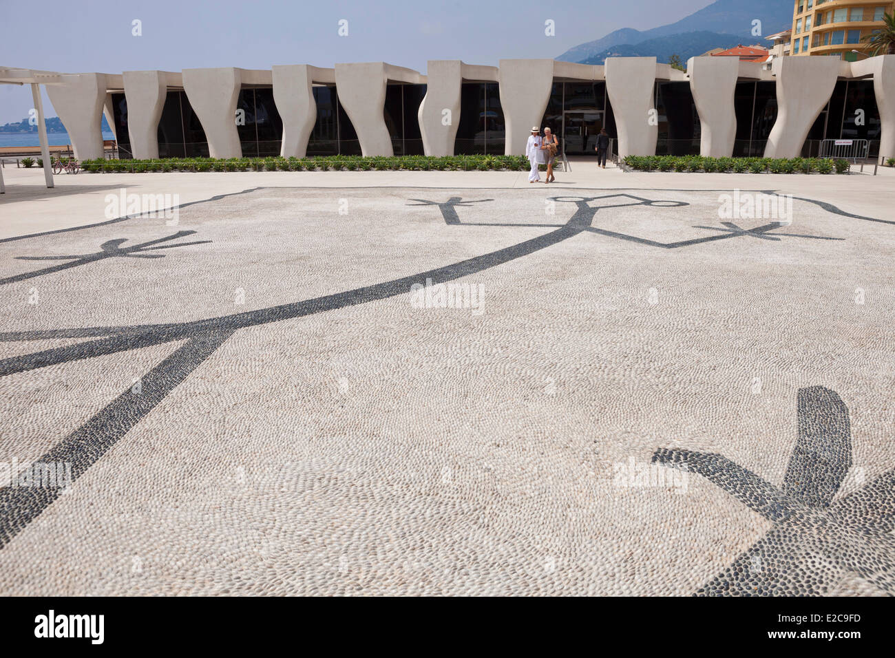 France, Alpes Maritimes, Menton, Jean Cocteau Museum built in 2008 by ...