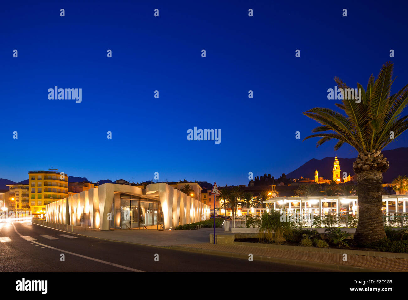 France, Alpes Maritimes, Menton, Jean Cocteau Museum built in 2008 by ...