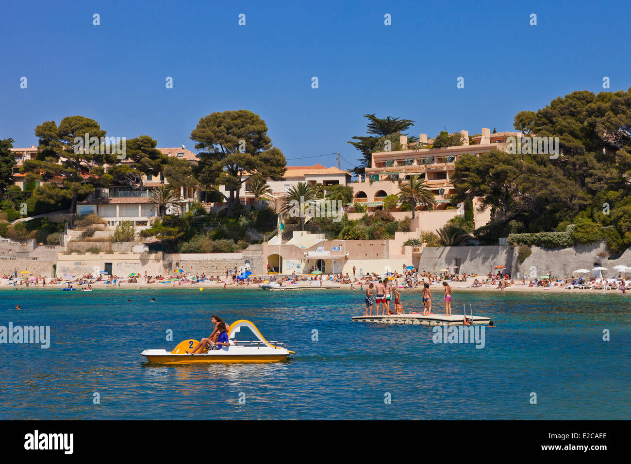 France, Var, Bandol, Renecros beach Stock Photo - Alamy