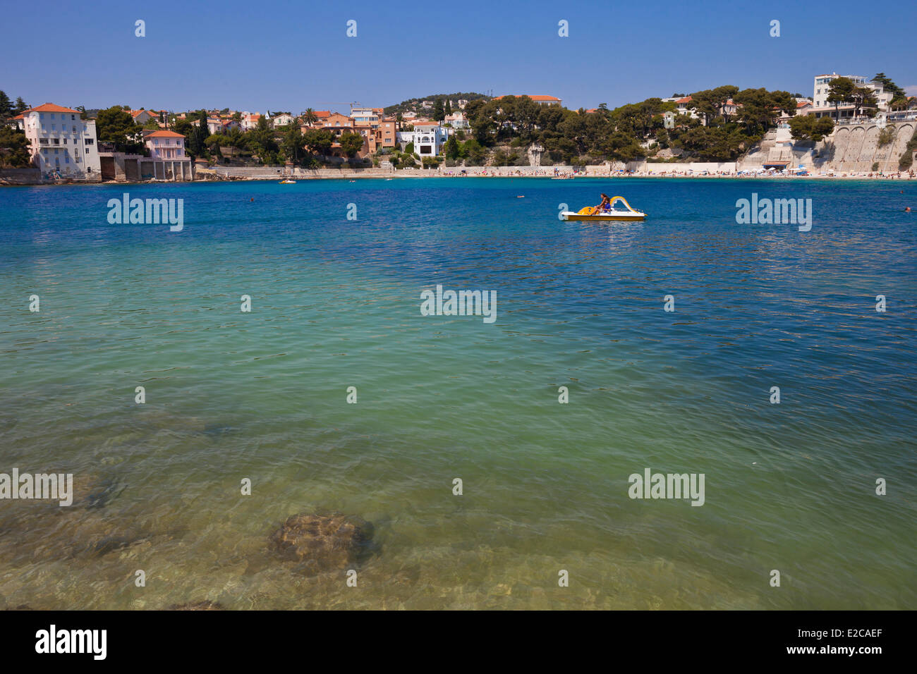 France, Var, Bandol, Renecros beach Stock Photo - Alamy