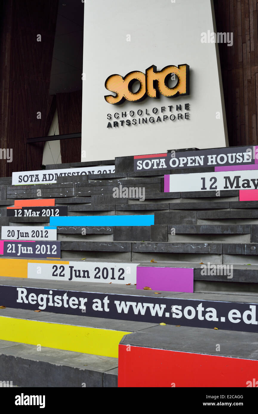 Singapore, SOTA (School Of Arts) is Singapore's first national pre ...