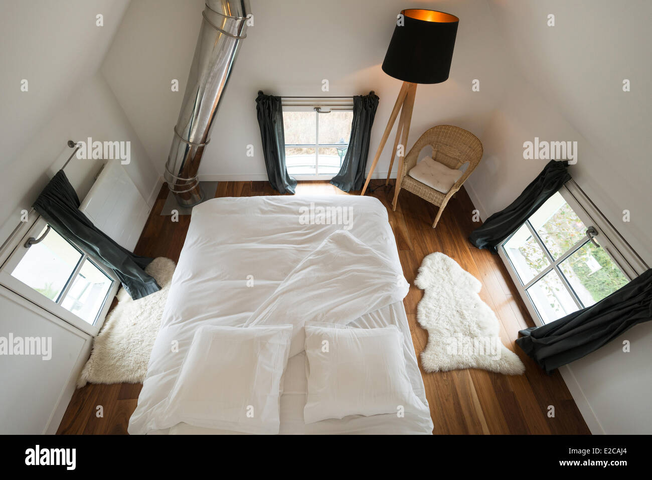 France, Loire Atlantique, Bouee, Villa Cheminee of Tatzu Nishi, unusual ...