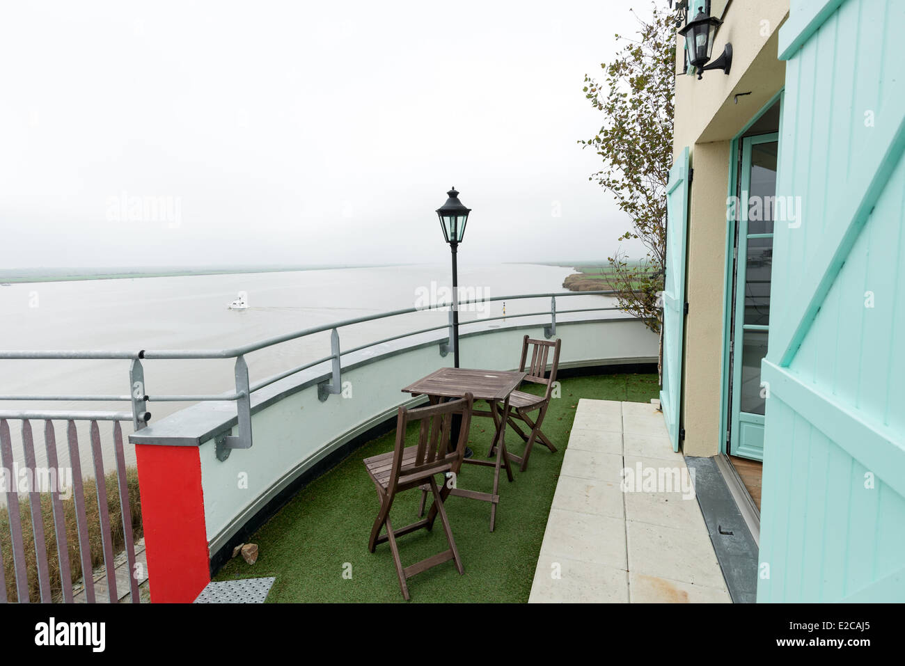 France, Loire Atlantique, Bouee, Villa Cheminee of Tatzu Nishi, unusual ...