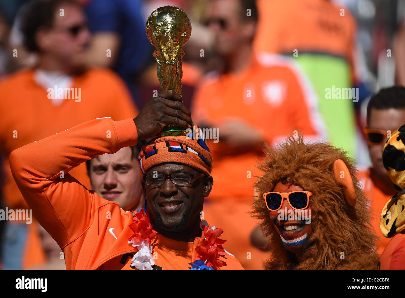 World cup supporters holland hi-res stock photography and images - Alamy