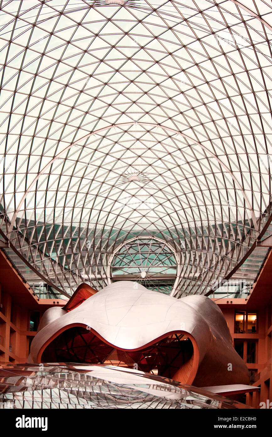 Germany, Berlin, Pariser Platz, DZ Bank by architect Frank Gehry Stock ...
