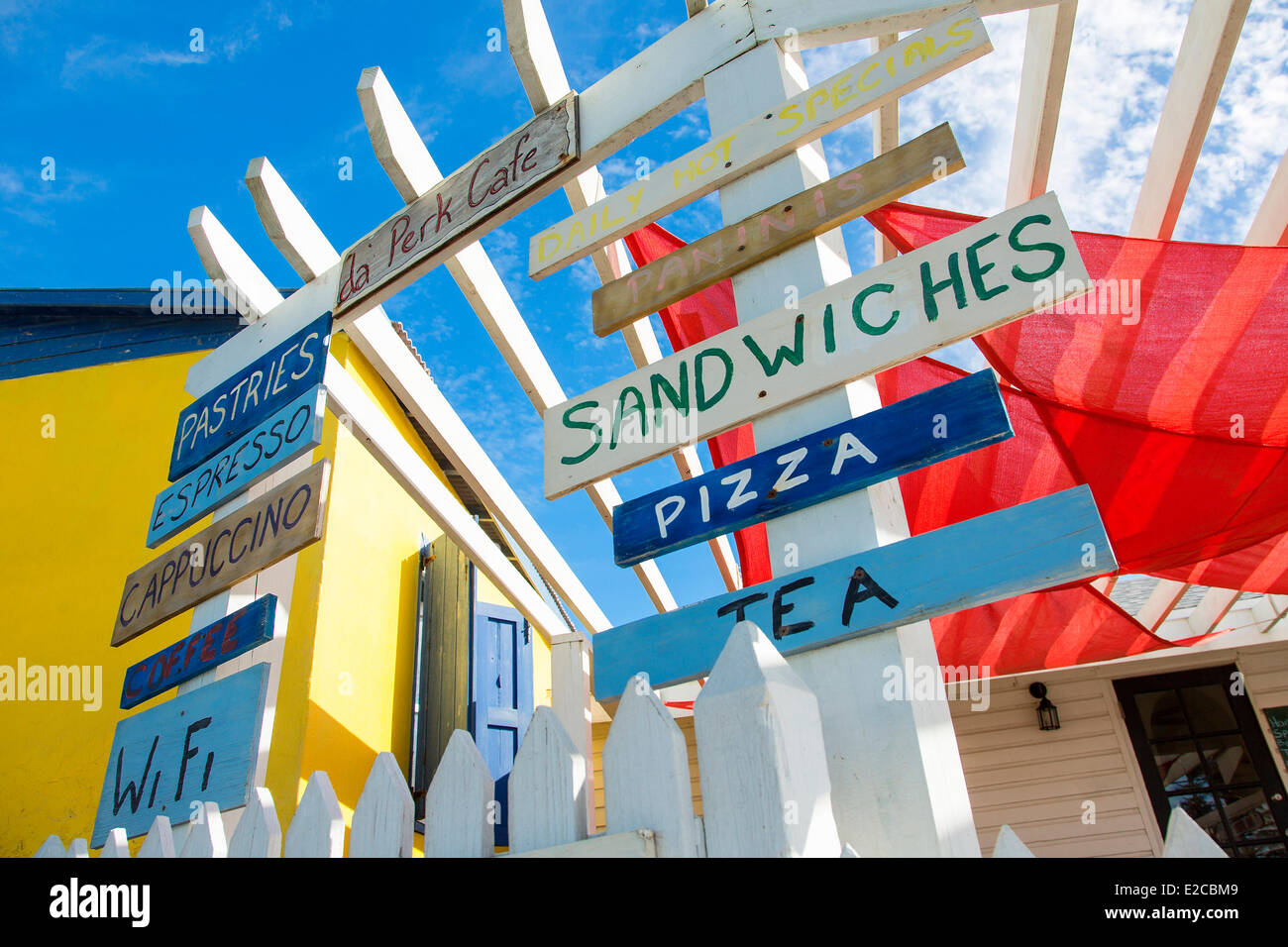 Bahamas, Eleuthera Island, district of Governor's Harbour (Central ...