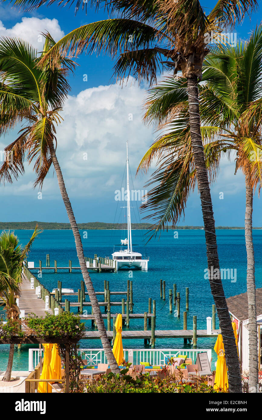 Bahamas, Harbour Island, Romora Bay Marina Stock Photo - Alamy