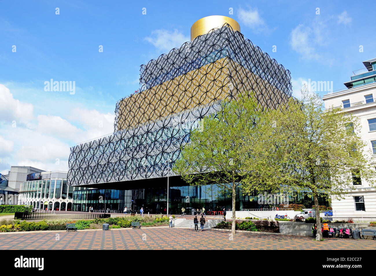 The Library of Birmingham, Centenary Square, Birmingham, England, UK ...
