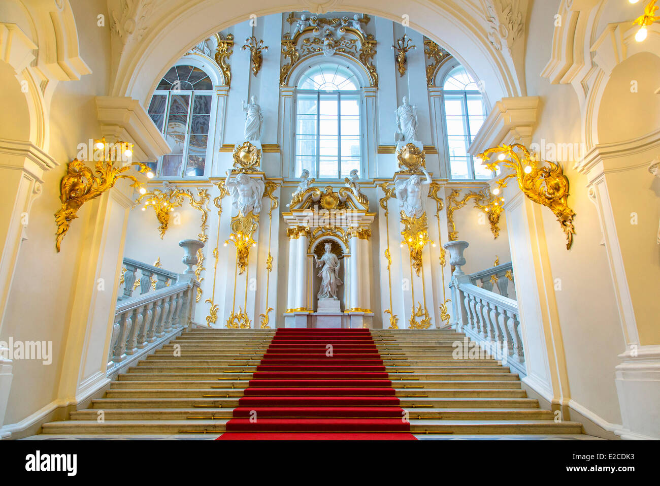 Baroque staircase hi-res stock photography and images - Alamy