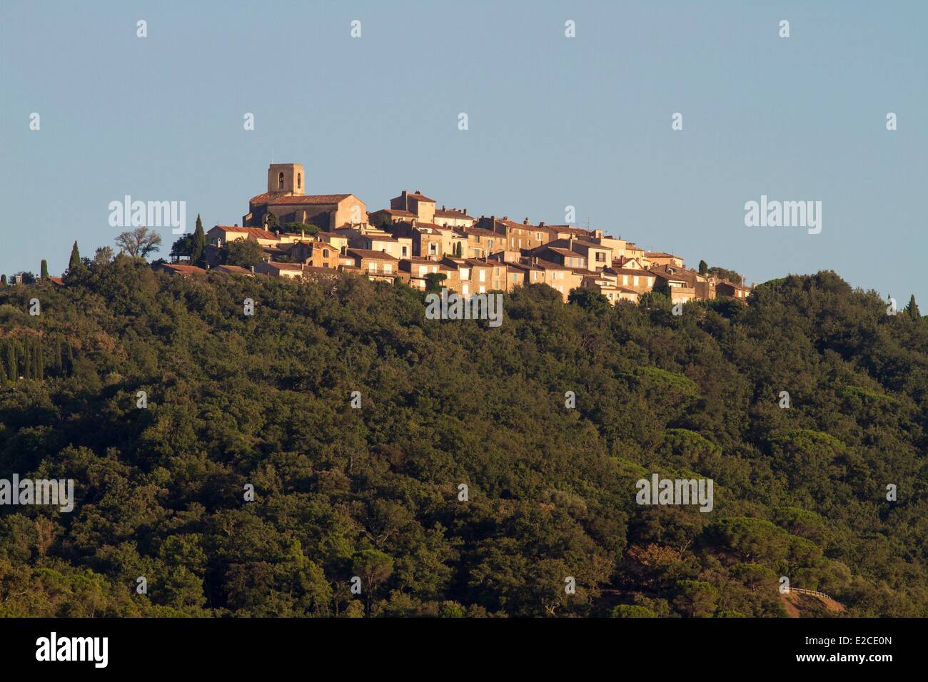 France, Var, Gassin, labelled The Most Beautiful Villages of France ...