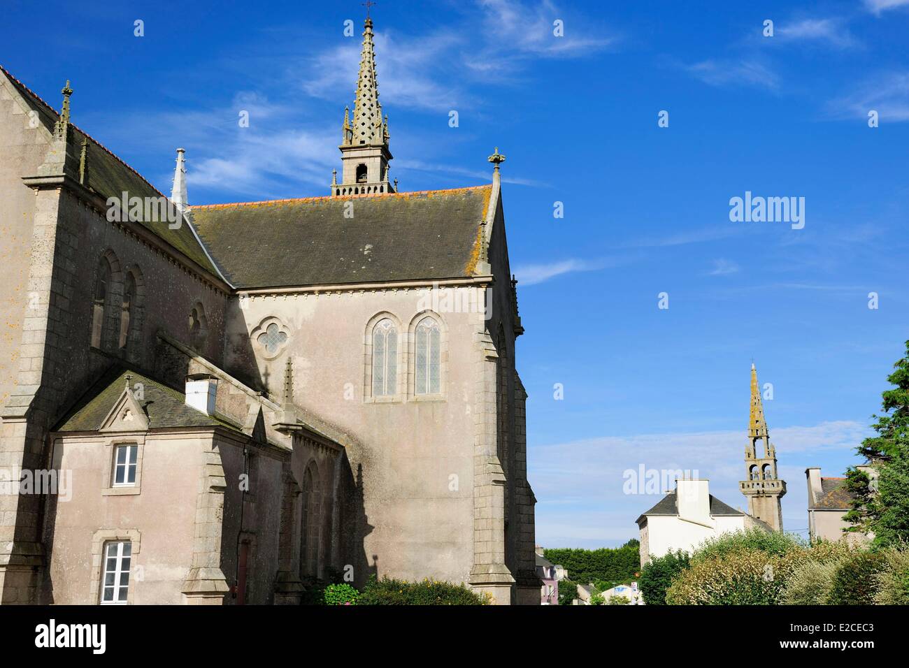 France, Finistere, Pagan country, the Legends Coast, Kerlouan, St ...