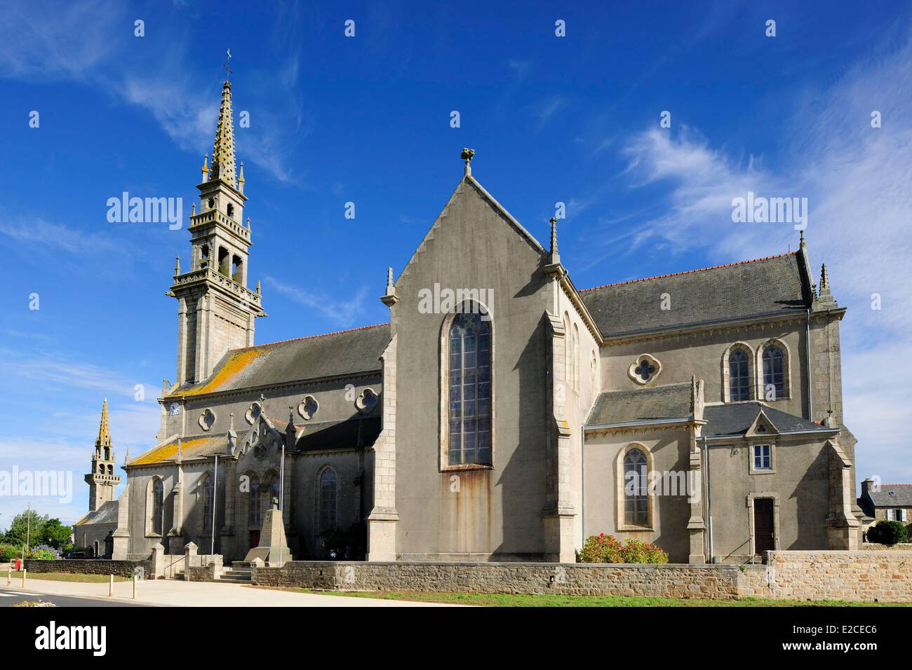 France, Finistere, Pagan country, the Legends Coast, Kerlouan, St ...