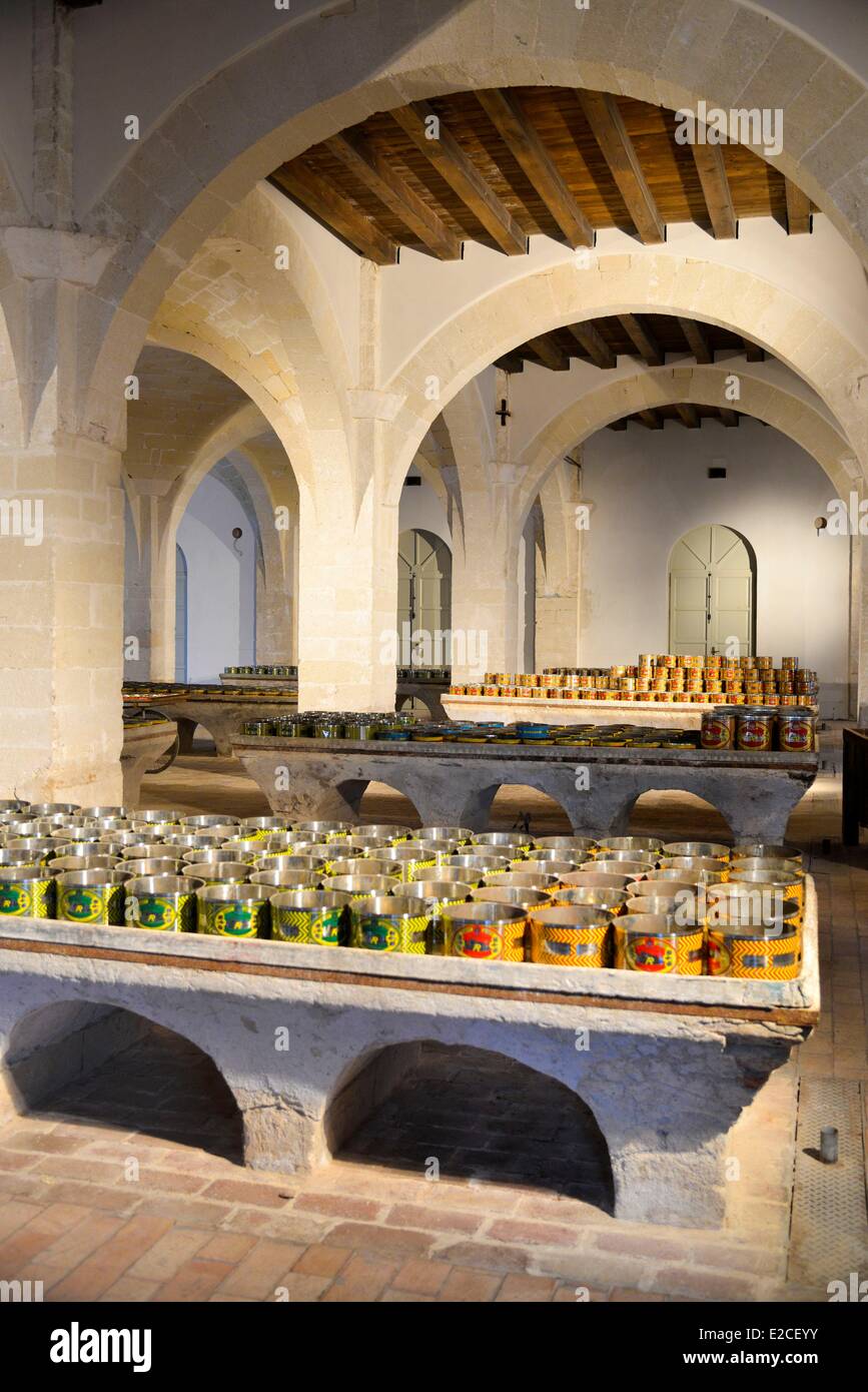 Italy, Sicily, Egadi islands, island of Favignana, factory of tuna ...