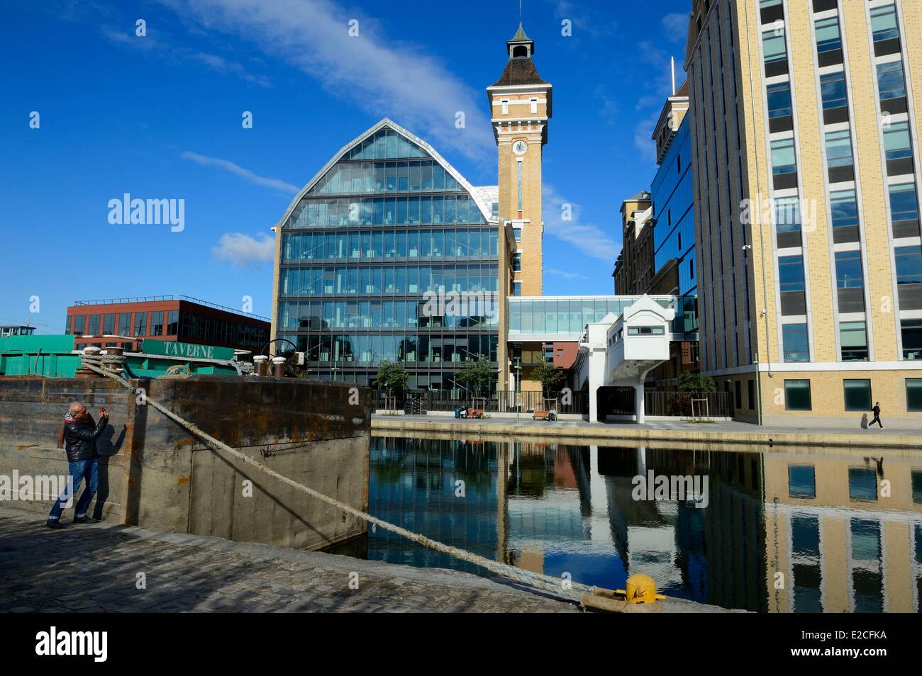 France, Seine Saint Denis, Pantin, Pantin great windmills, former ...