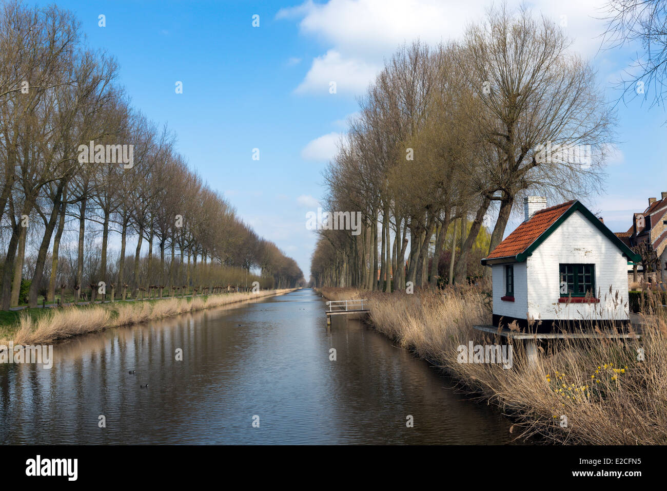 Damme canal hi-res stock photography and images - Alamy