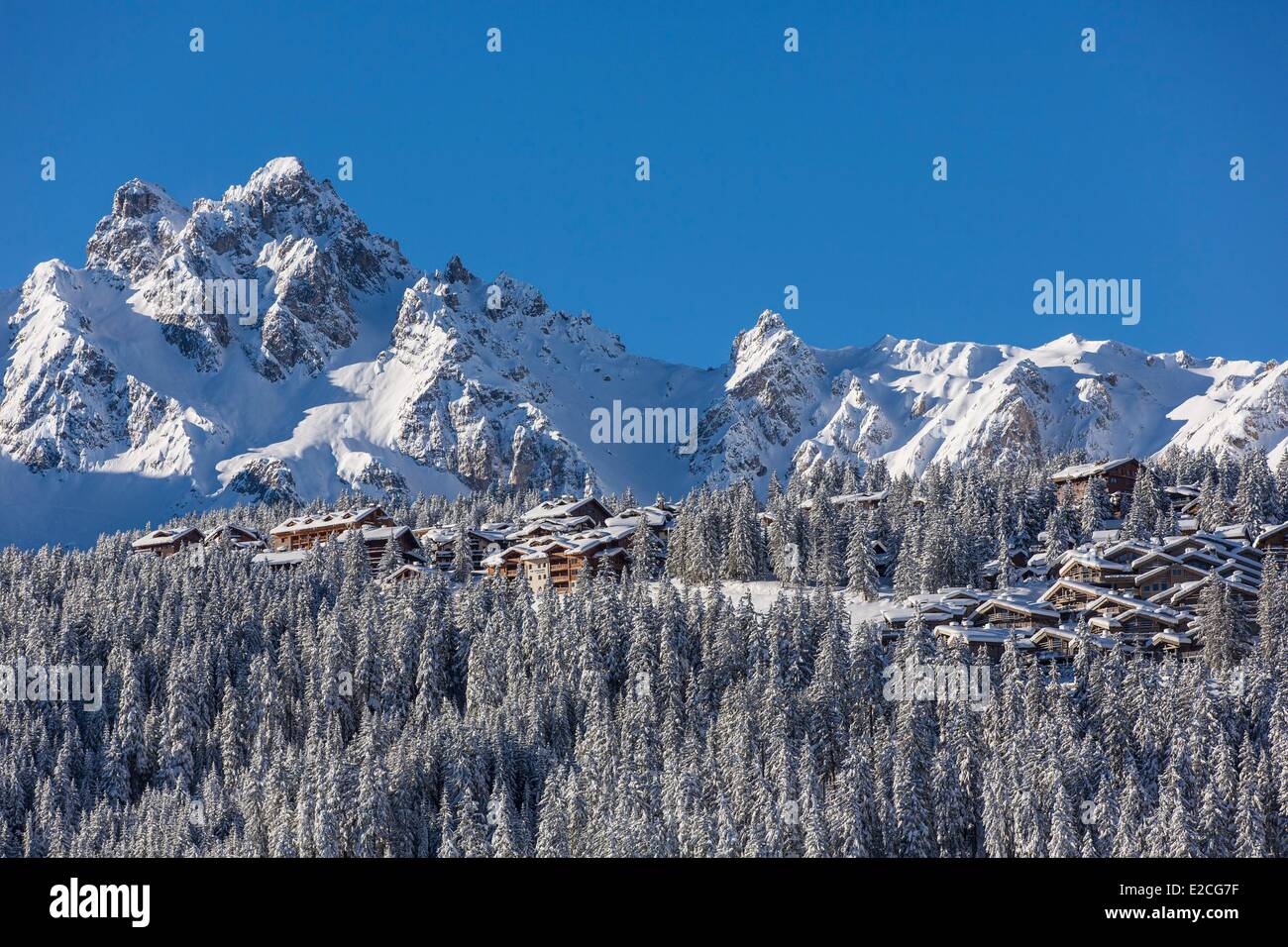 France, Savoie, Massif de la Vanoise, Tarentaise valley, the 3 Valleys ...