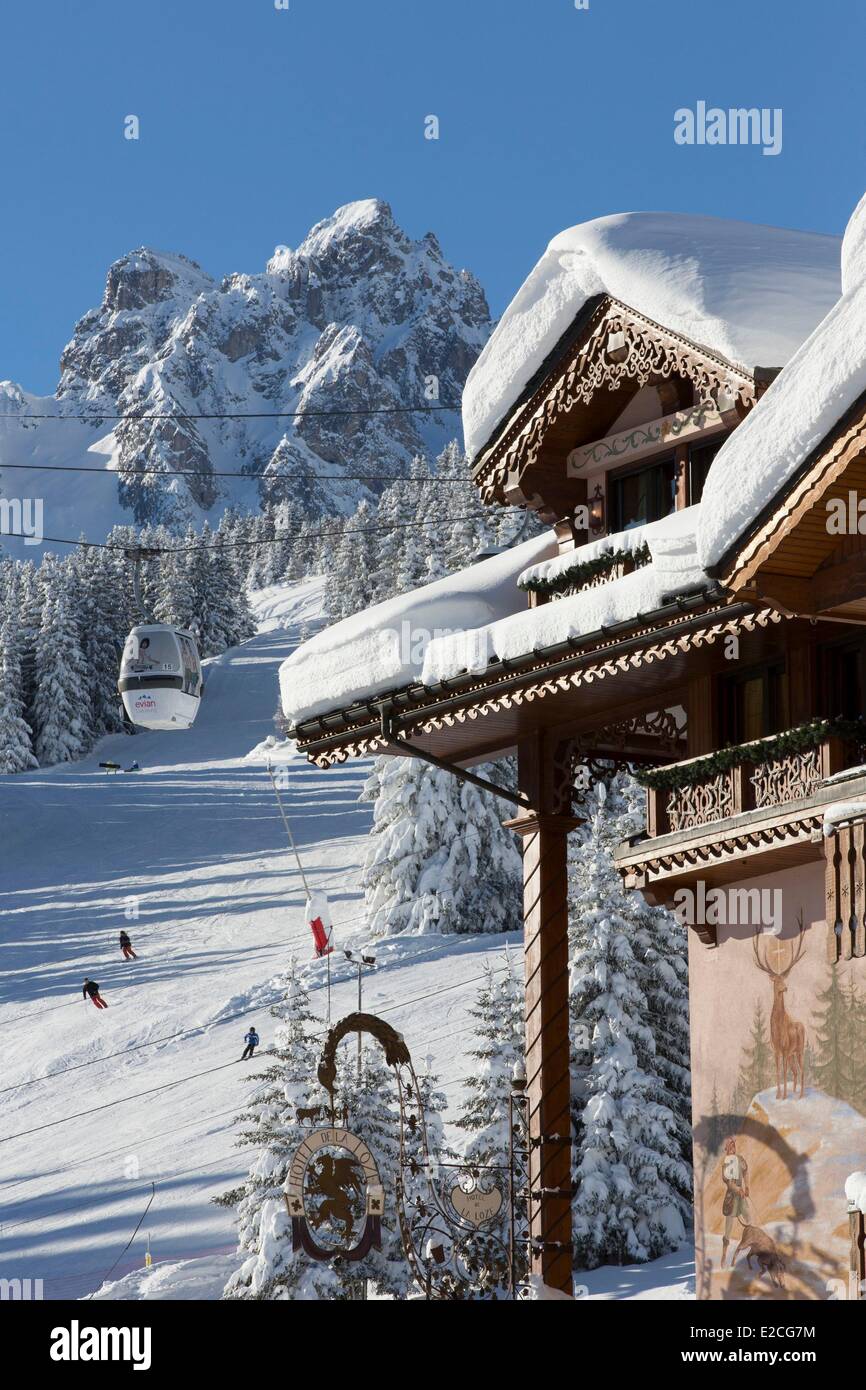 France, Savoie, Massif de la Vanoise, Tarentaise valley, the 3 Valleys ...
