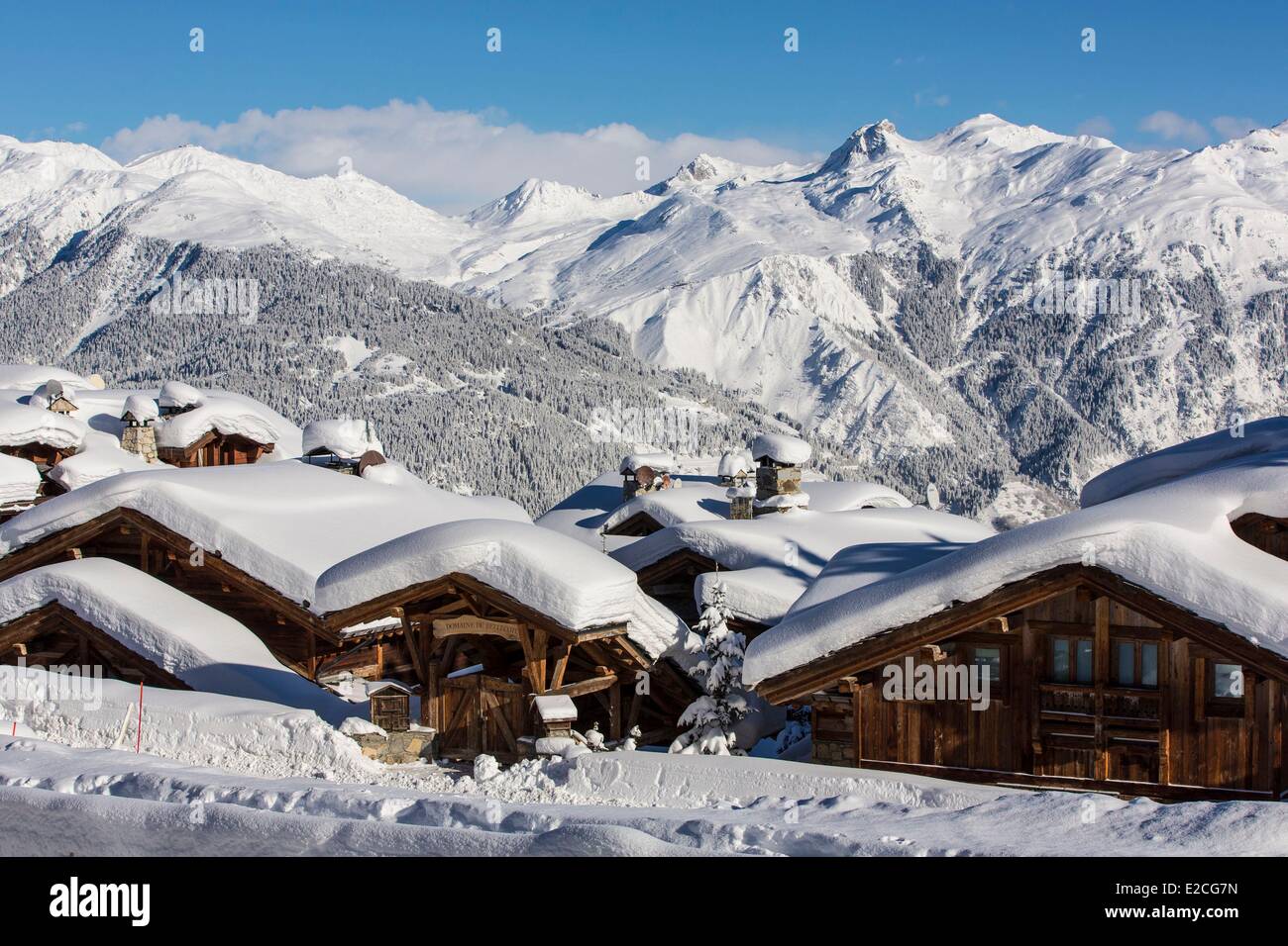 France, Savoie, Massif de la Vanoise, Tarentaise valley, the 3 Valleys ...