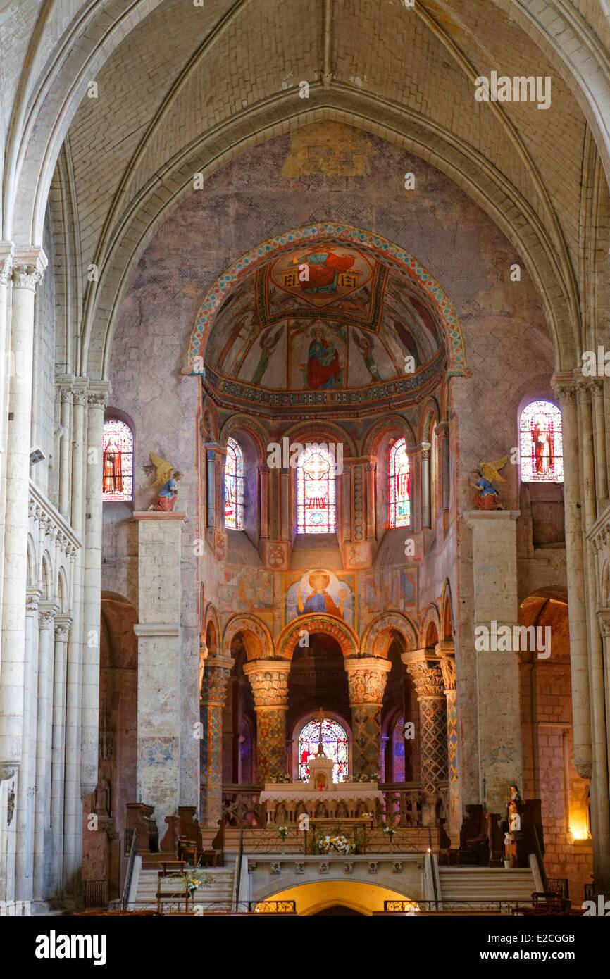 Mural church of sainte radegonde hi-res stock photography and images ...