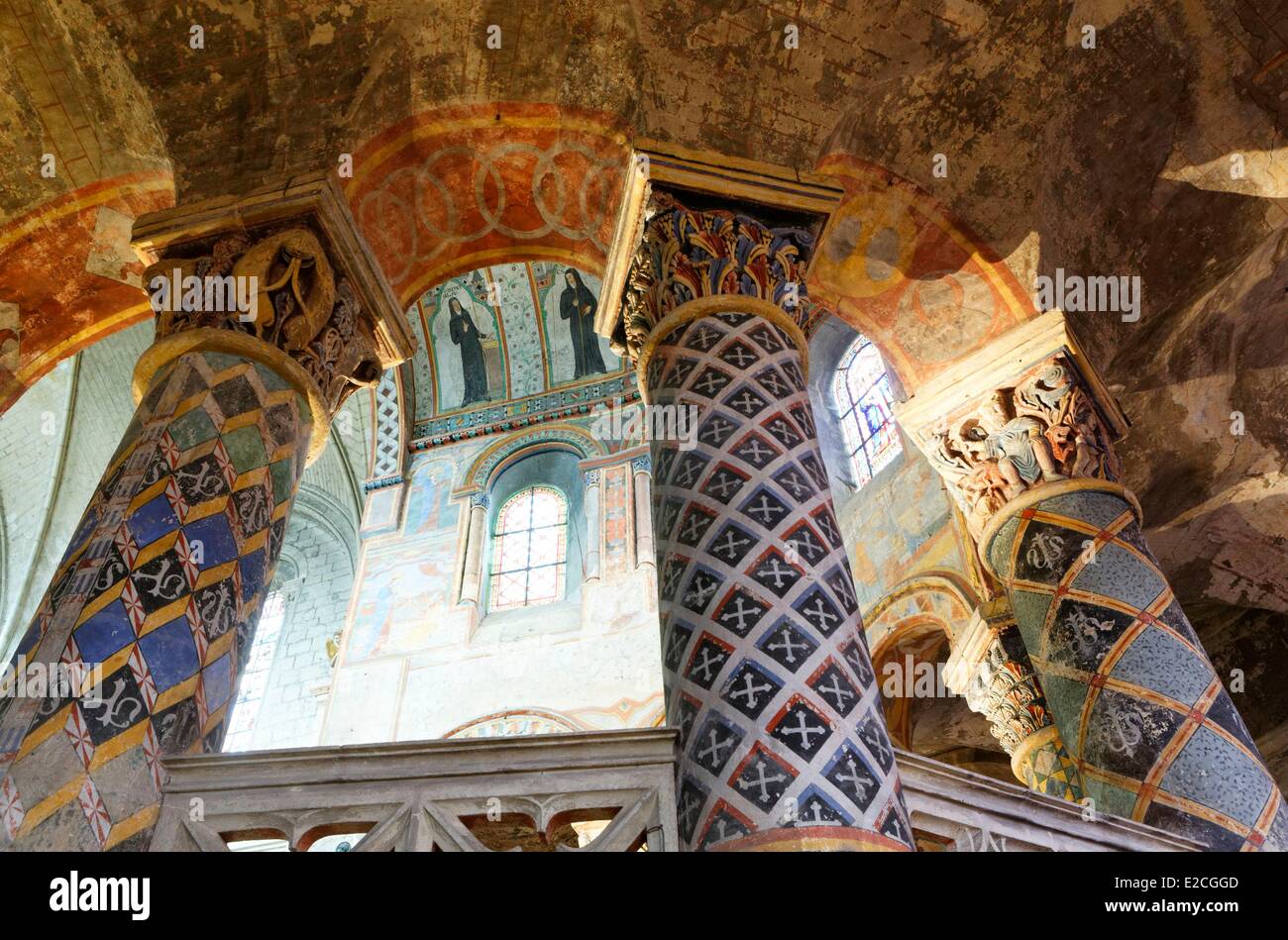 France, Vienne, Poitiers, Sainte Radegonde church Stock Photo - Alamy