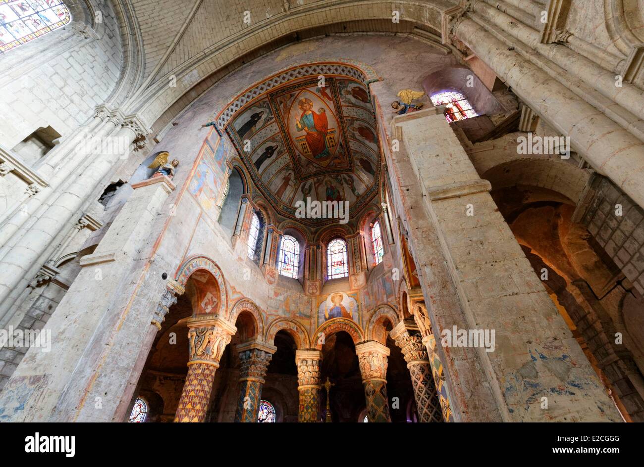 France, Vienne, Poitiers, Sainte Radegonde church Stock Photo - Alamy