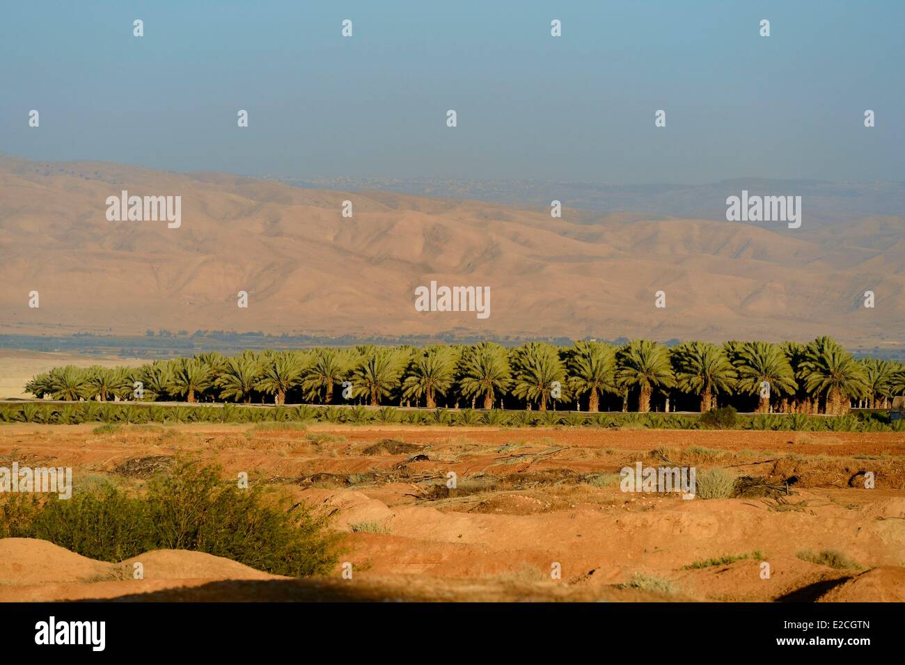 Israel, Northern District, Lower Galilee, the Jordan River valley and ...