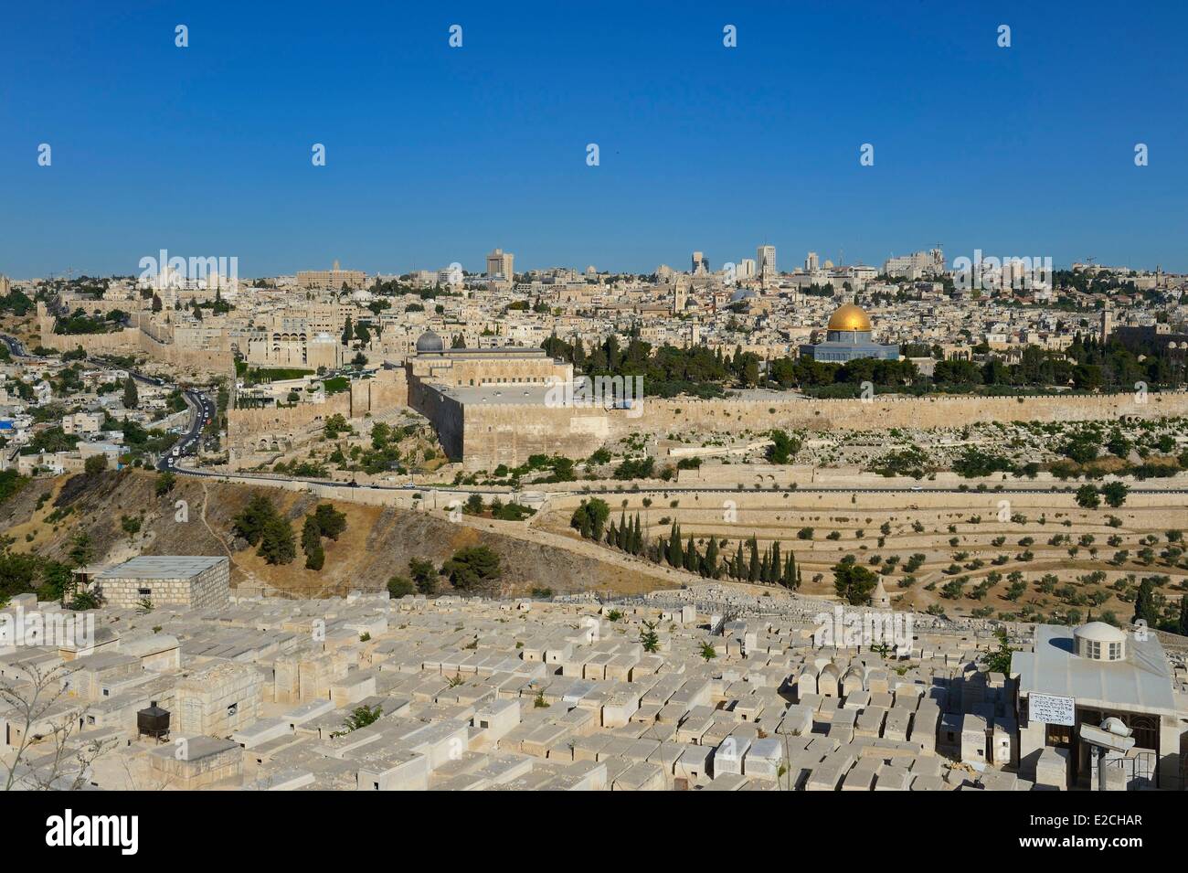 Israel, Jerusalem, holy city, the old town listed as World Heritage by ...