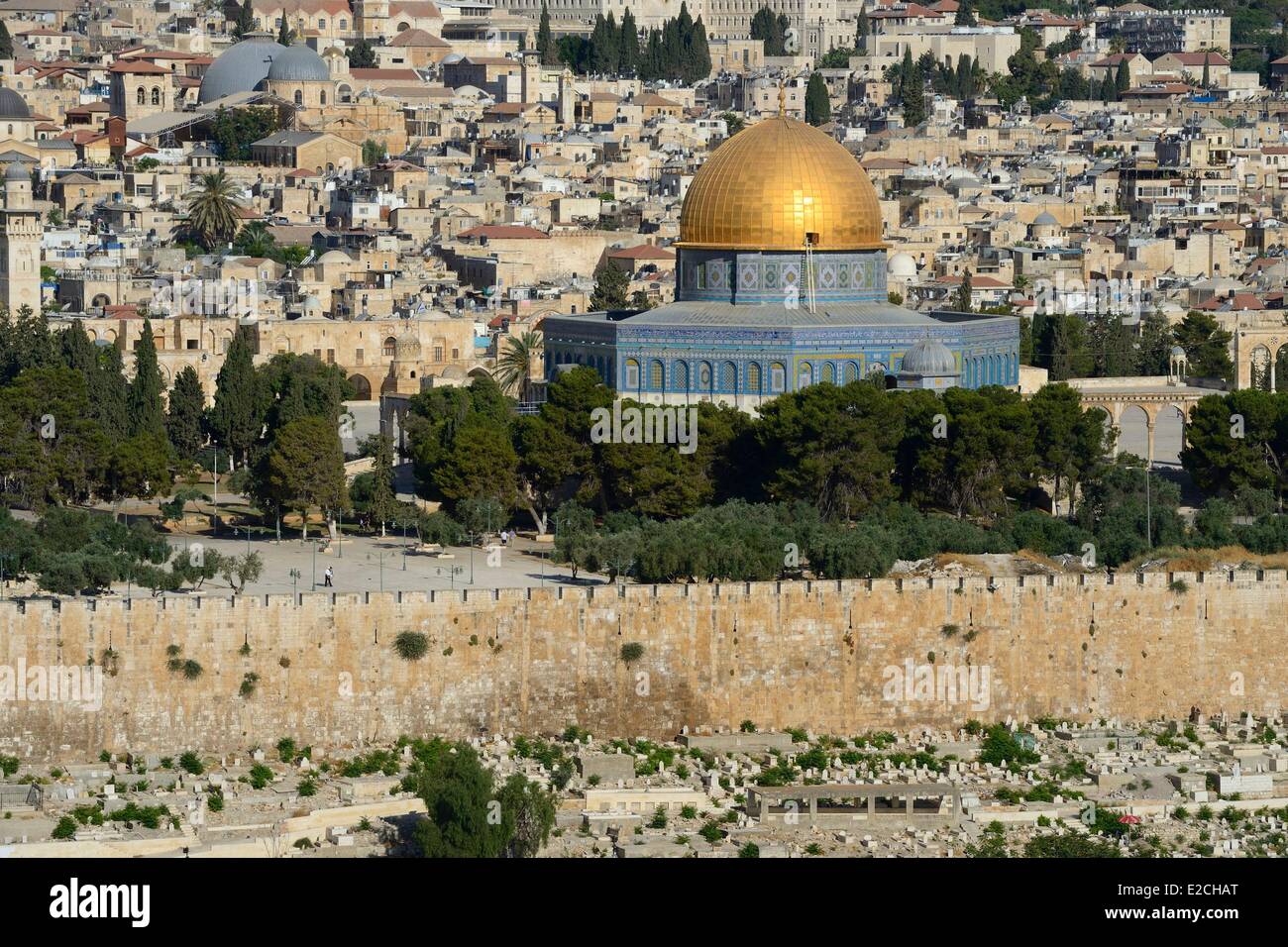 Israel, Jerusalem, holy city, old town listed as World Heritage by ...
