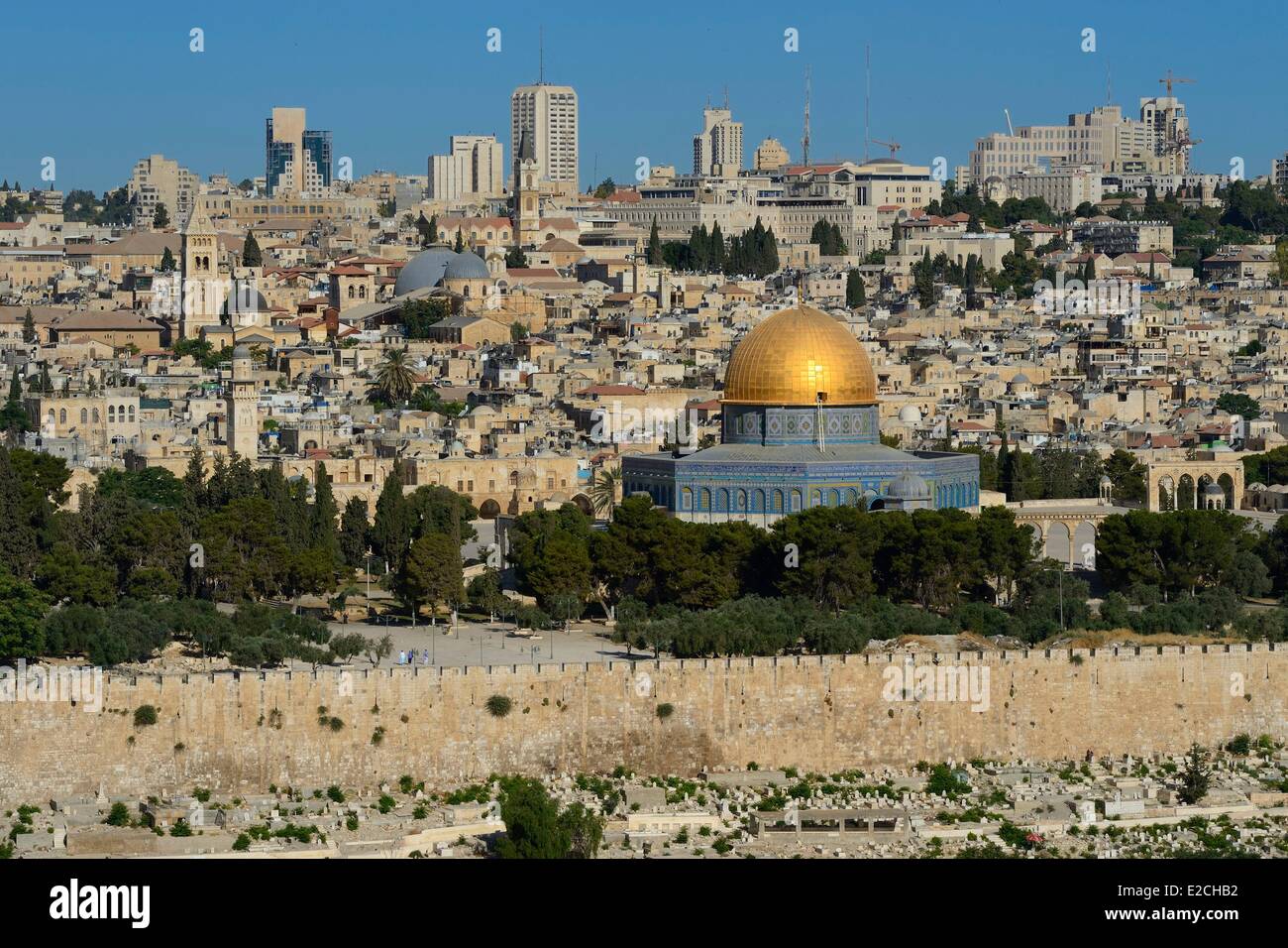 Israel, Jerusalem, holy city, old town listed as World Heritage by ...