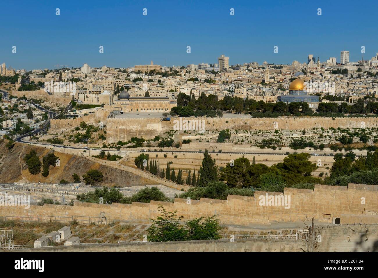 Israel, Jerusalem, holy city, the old town listed as World Heritage by ...