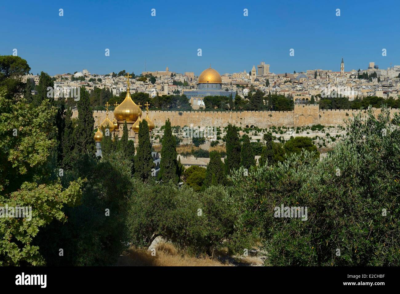 Israel, Jerusalem, holy city, the old town listed as World Heritage by ...