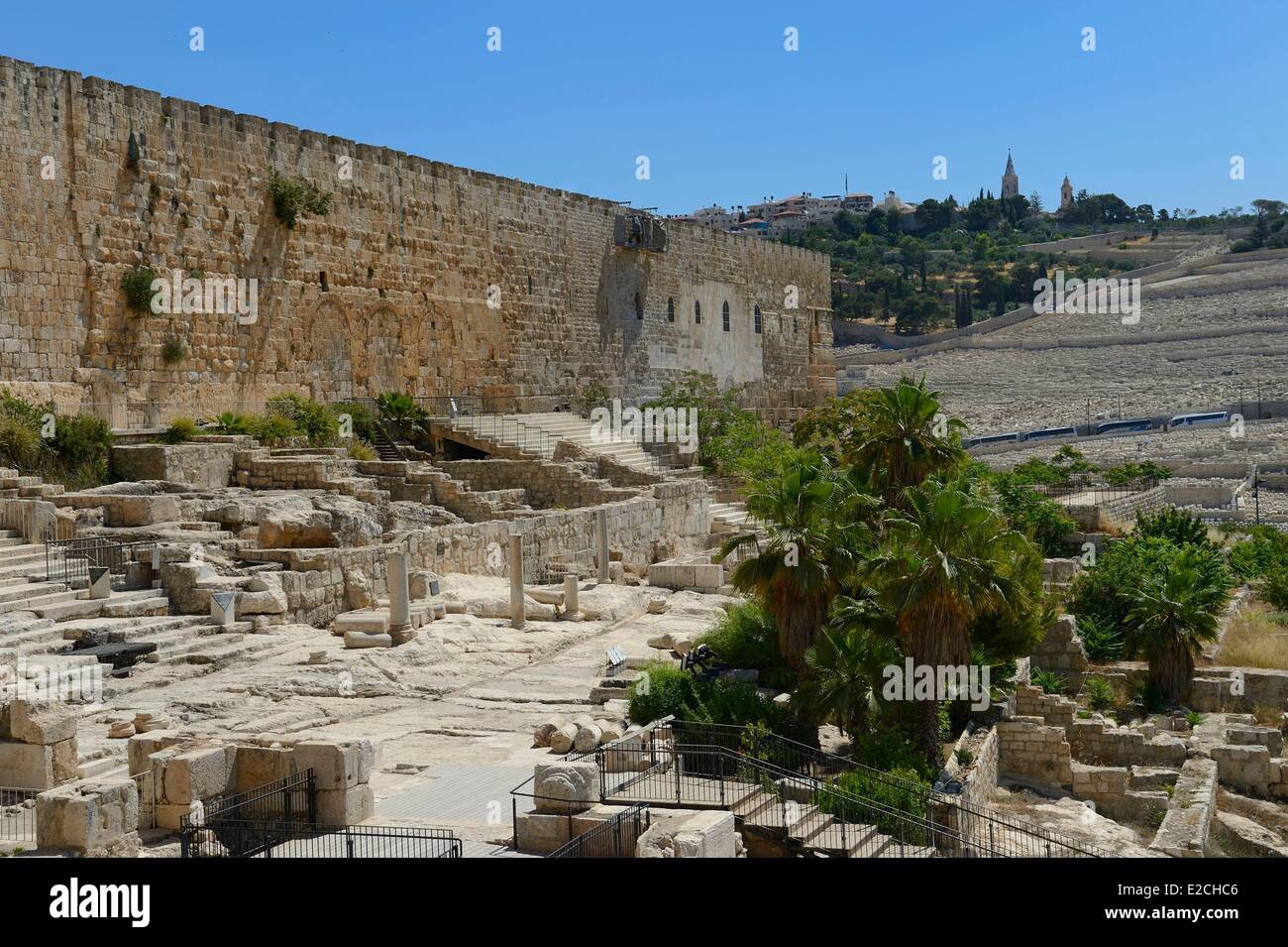 Israel, Jerusalem, holy city, the old town listed as World Heritage by ...
